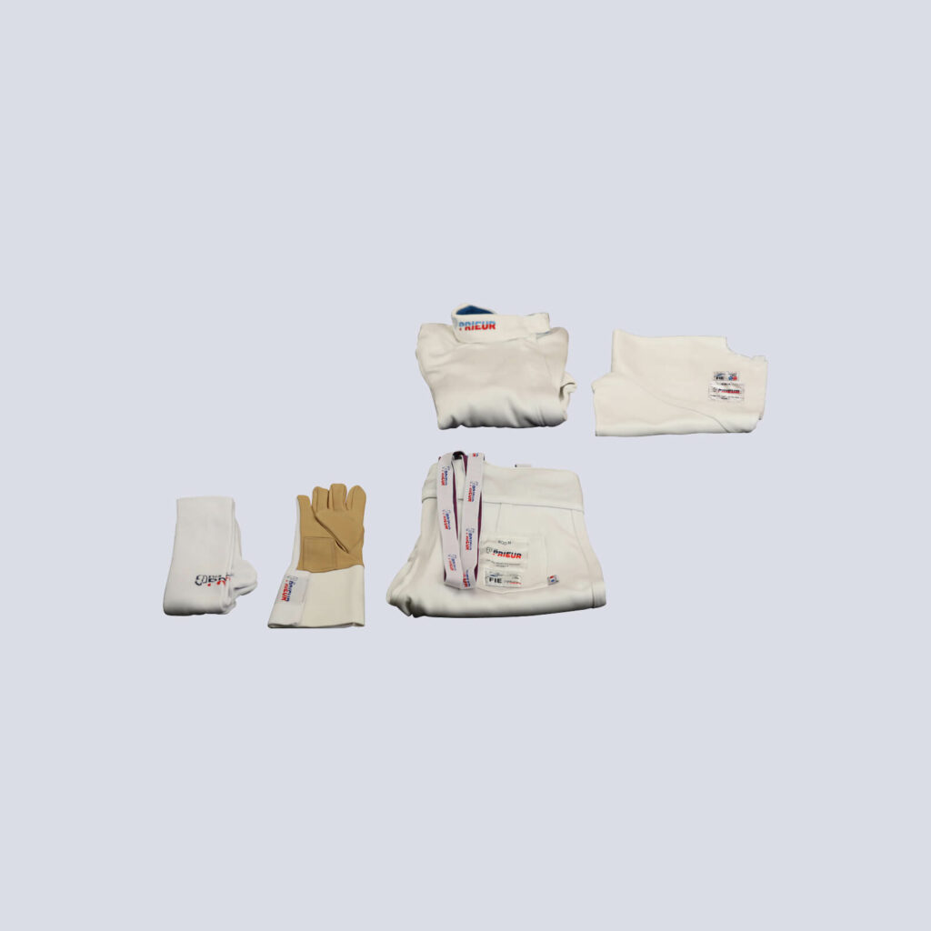FIE Men's Epee Kit 800N Fencing: Maximum Safety and Comfort - Prieur USA